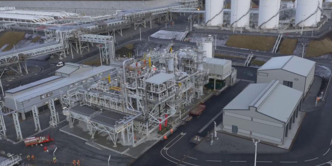 Inauguration of the Laggan-Tormore project in the United Kingdom ...