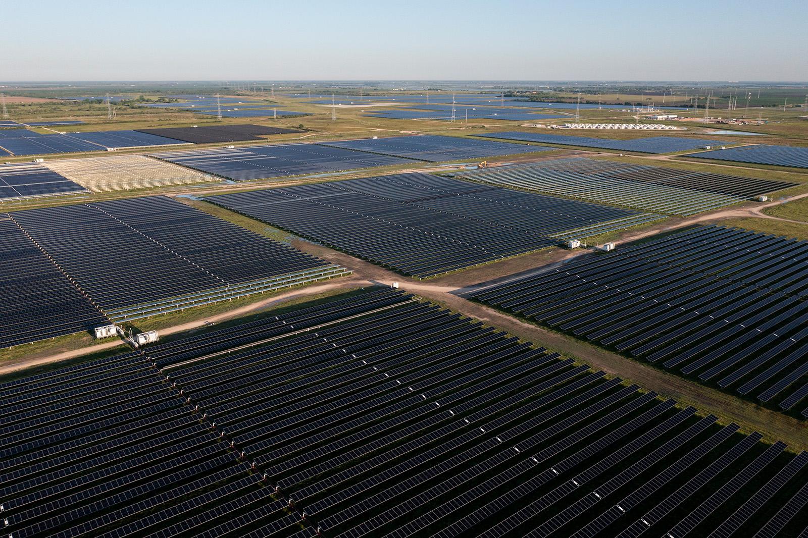 Danish Fields: a Solar Power Plant Operated by TotalEnergies in Texas | TotalEnergies.com