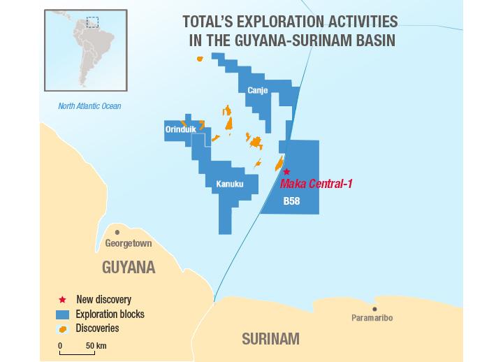 Suriname: Total and Apache Make Significant Discovery in Block 58 ...